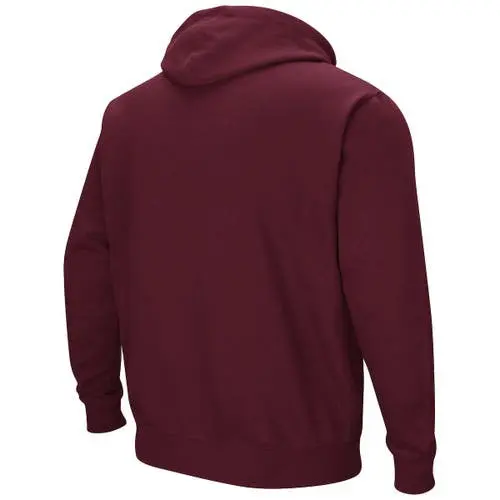 COLOSSEUM North Carolina Central Eagles Arch & Logo 3.0 Pullover Hoodie