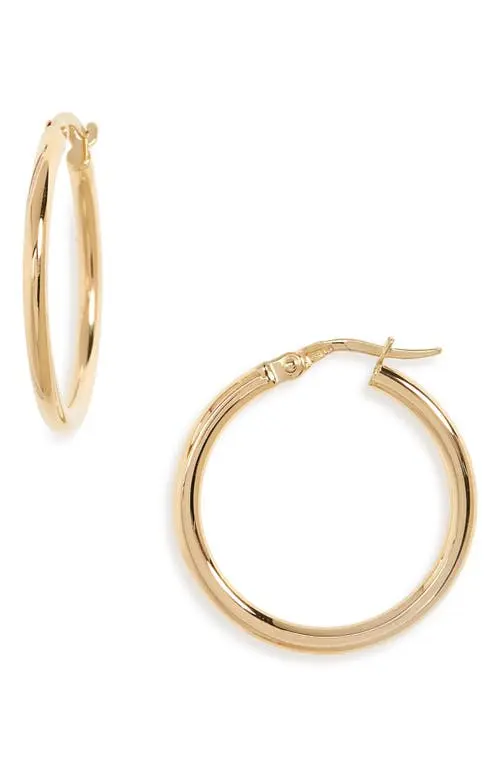 Roberto Coin 18k Gold Hoop Earrings - Yg
