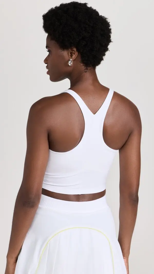 Beyond Yoga Spacedye Refocus Cropped Tank Top - Cloud White