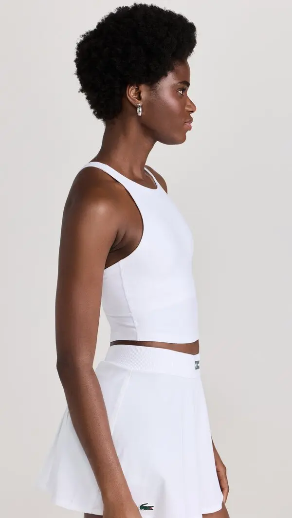 Beyond Yoga Spacedye Refocus Cropped Tank Top - Cloud White