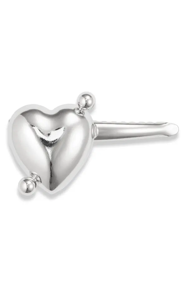 JUSTINE CLENQUET Sasha Pierced Heart Hair Clip