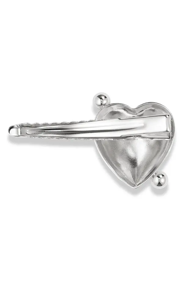 JUSTINE CLENQUET Sasha Pierced Heart Hair Clip