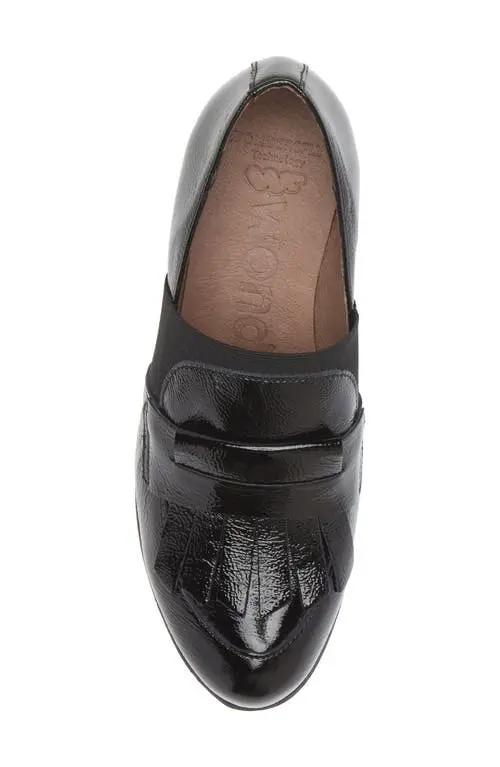 WONDERS Kiltie Platform Loafer