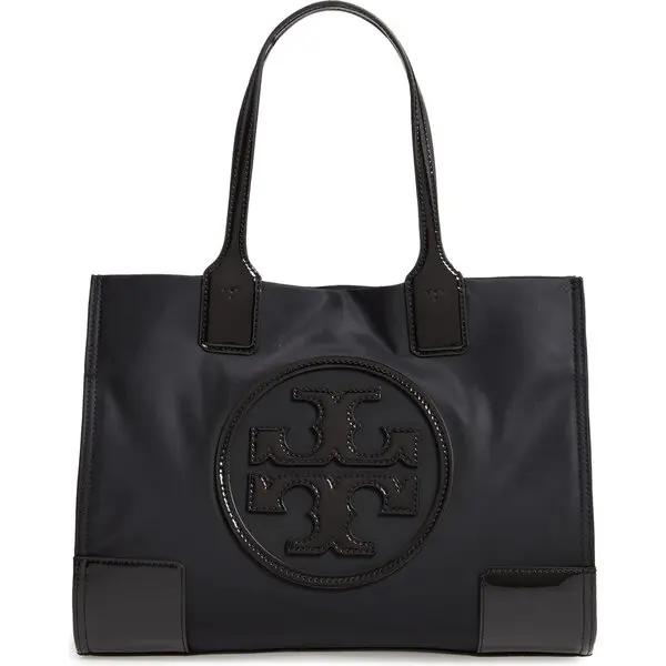 Tory Burch Mini Ella Patent Nylon Tote