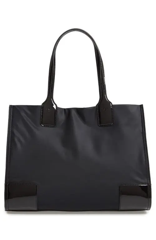 Tory Burch Mini Ella Patent Nylon Tote