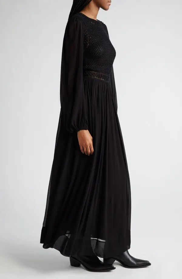chinese dress ladies Crochet Top Maxi Dress – WeWoreWhat main image 1