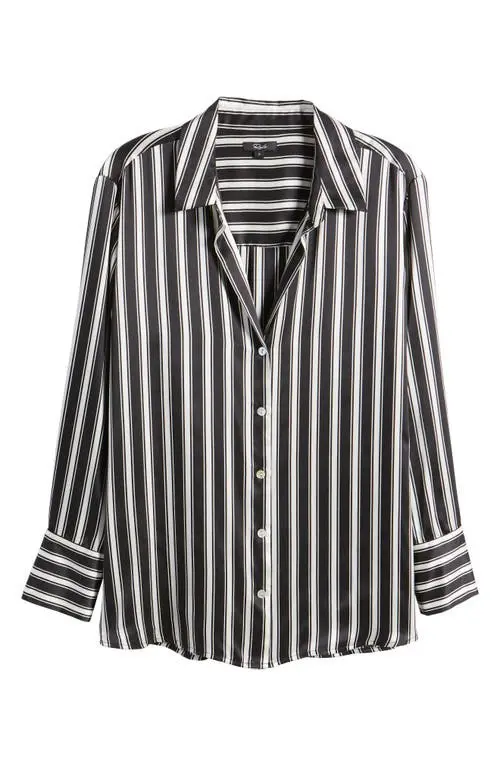 Rails Ledger Stripe Silk Shirt
