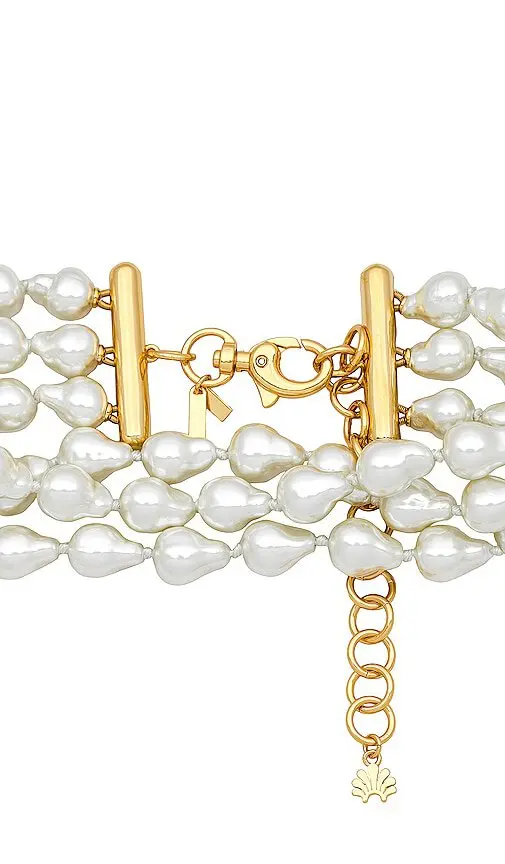 Lele Sadoughi Jackie Triple Row Choker