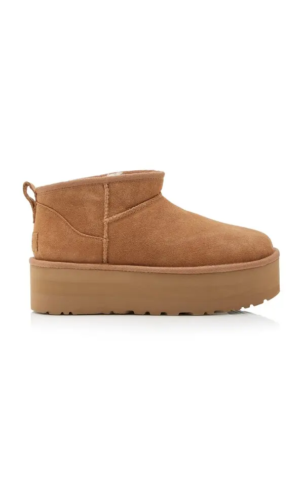 UGG Classic Ultra Mini Platform Boots - Tan