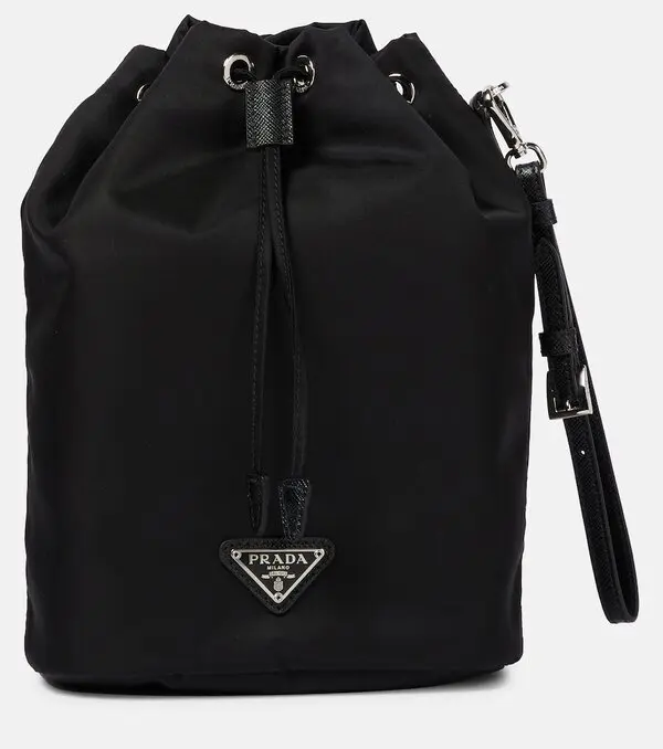 Prada Re-nylon Bucket Bag - Black