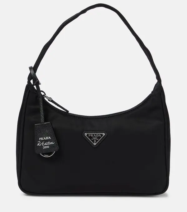 Prada Re-edition 2000 Shoulder Bag - Black