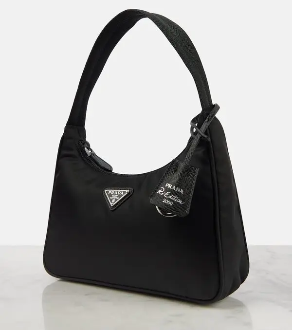 Prada Re-edition 2000 Shoulder Bag - Black