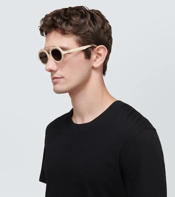 Fendi Ff Around Oval Sunglasses