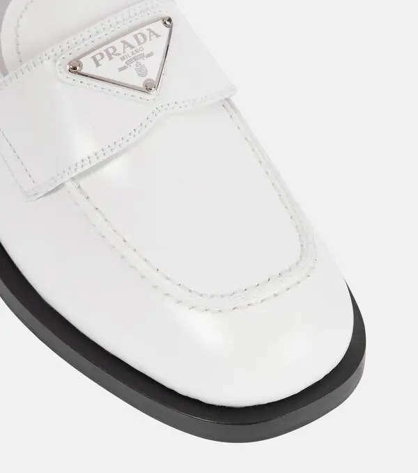 Prada Leather Loafers