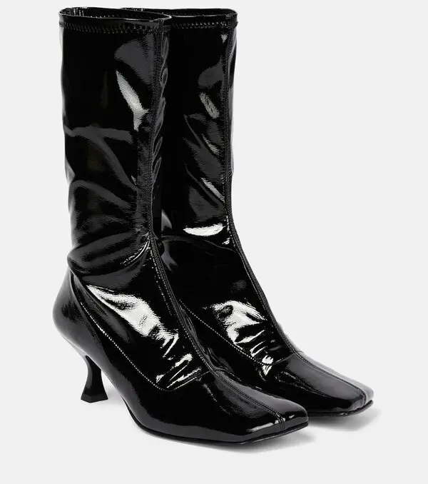 SOULIERS MARTINEZ Lola Ankle Boots - Black
