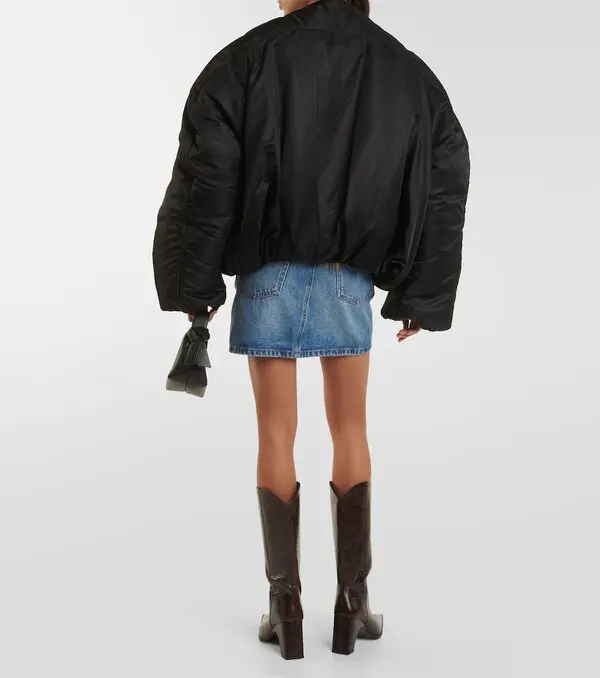Y/project Faux-fur Trimmed Puffer Jacket