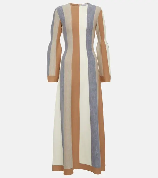 Gabriela Hearst Quinlan Maxi Dress - Multicoloured