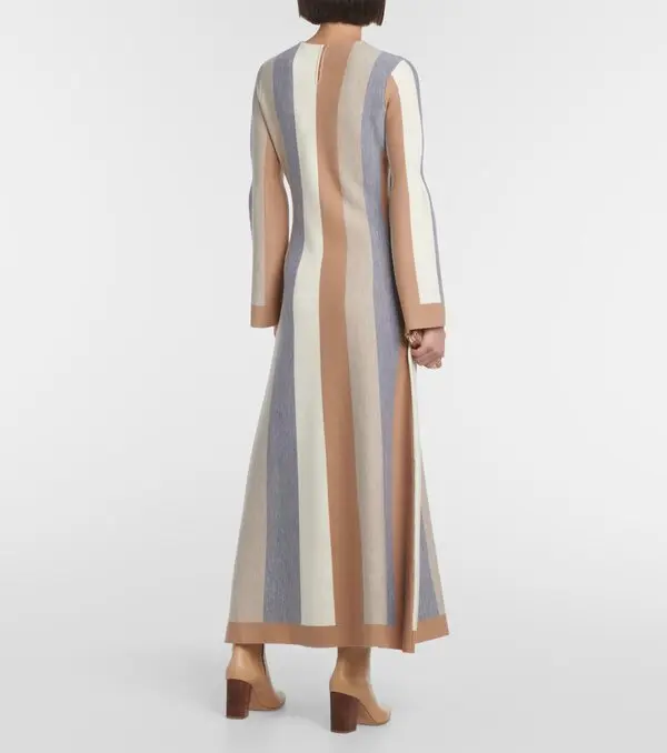 Gabriela Hearst Quinlan Maxi Dress - Multicoloured