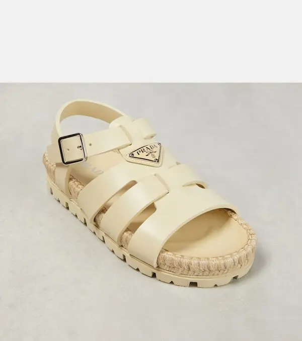 Prada Rubber Sandals