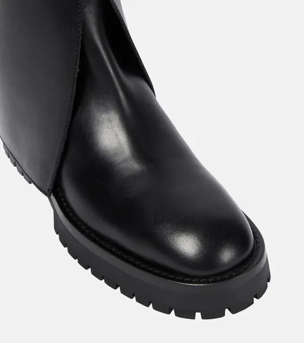 ANN DEMEULEMEESTER Jay Leather Knee-high Boots