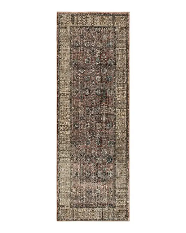 KARASTAN Echo Tesorino Runner Area Rug, 2'7 X 7'3 - Brown