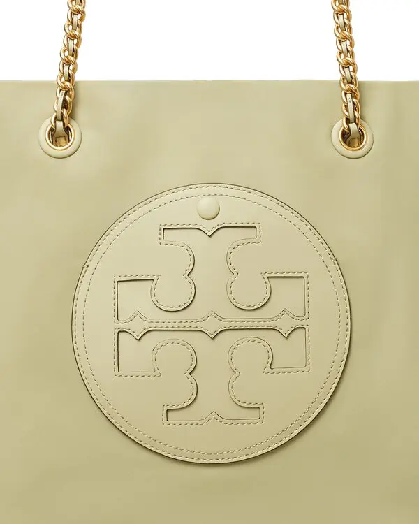 Tory Burch Ella Chain Tote - Olive Sprig/gold