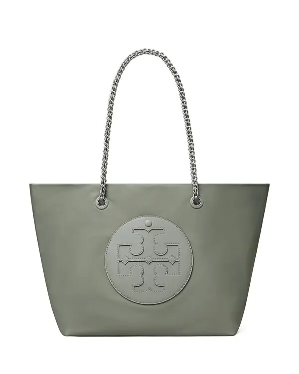 Tory Burch Ella Chain Tote - Stone