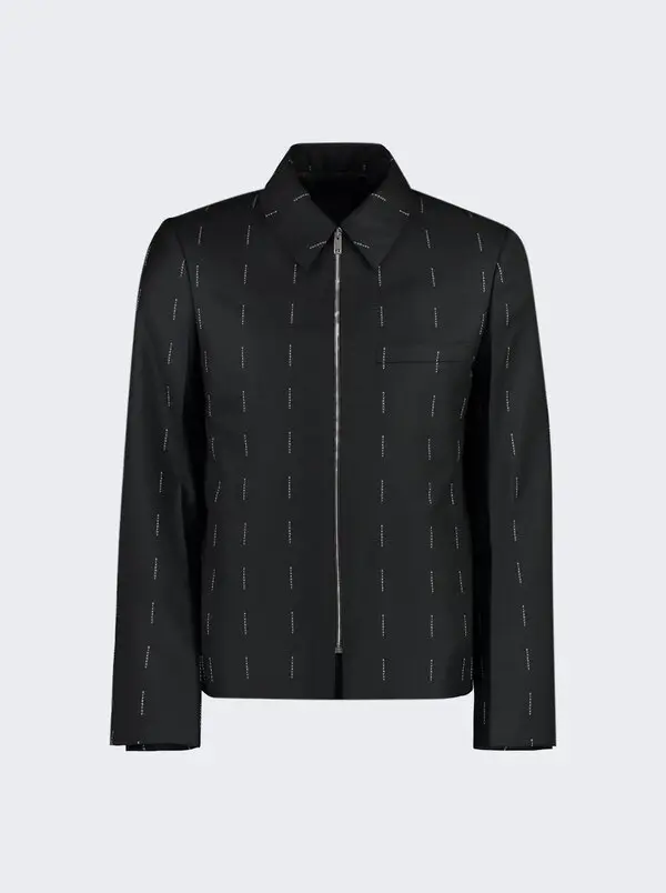 Givenchy Structured Zipped Jacket - Black