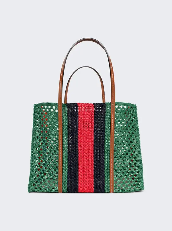 Gucci Medium Interlocking G Tote Bag - Emerald | Editorialist