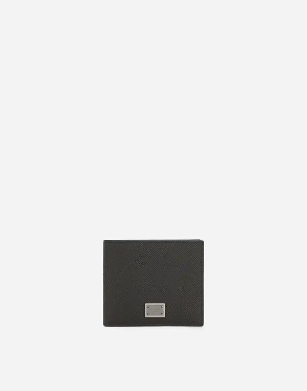 Dolce & Gabbana Dauphine Calfskin Wallet - Grey