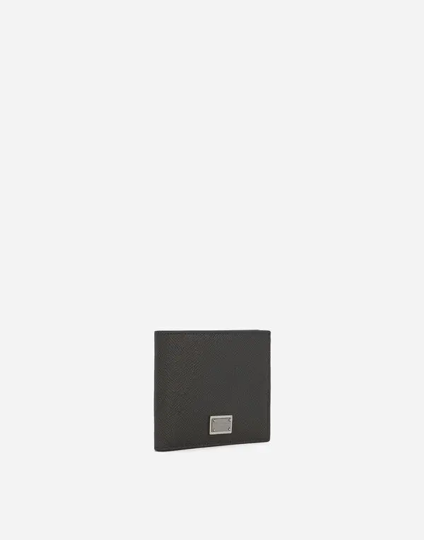 Dolce & Gabbana Dauphine Calfskin Wallet - Grey