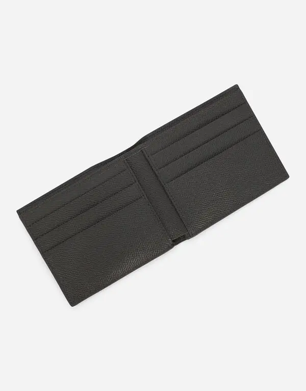 Dolce & Gabbana Dauphine Calfskin Wallet - Grey