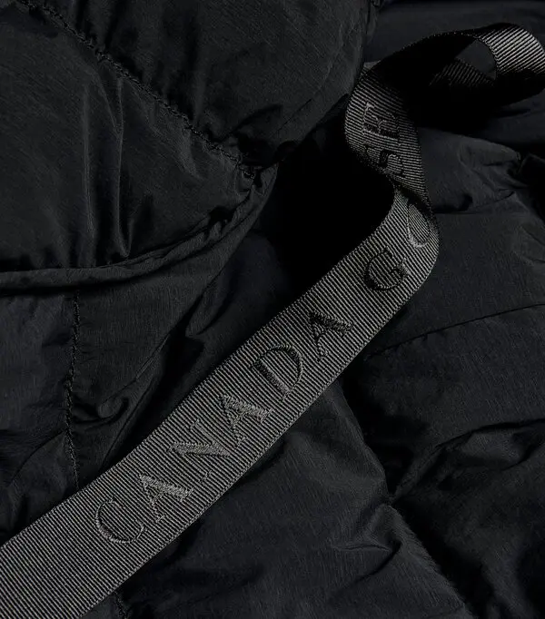 Canada Goose Down-filled Clair Long Coat - Black