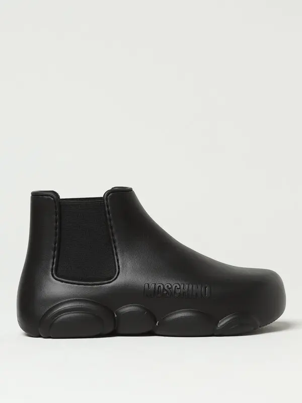 Moschino Rubber Ankle Boots