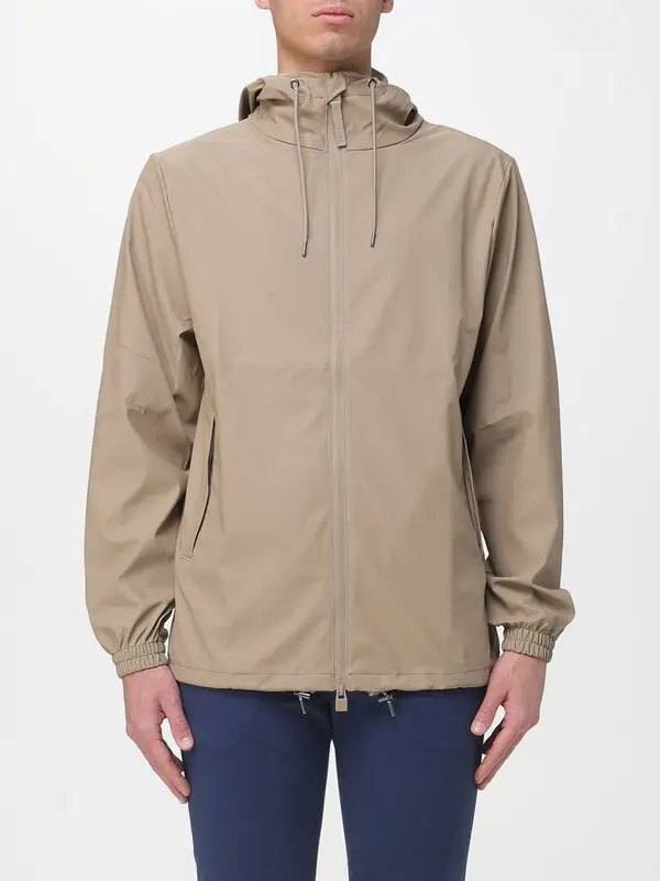 Rains Storm Breaker Technical Fabric Raincoat - Beige