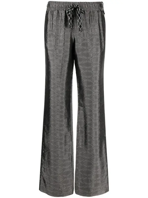 Zadig&Voltaire Pomy Patterned-jacquard Trousers