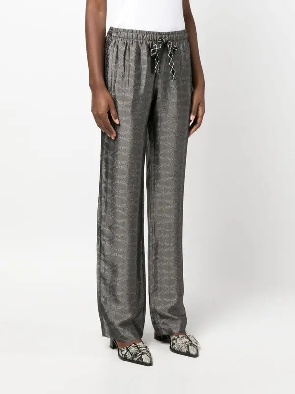 Zadig&Voltaire Pomy Patterned-jacquard Trousers