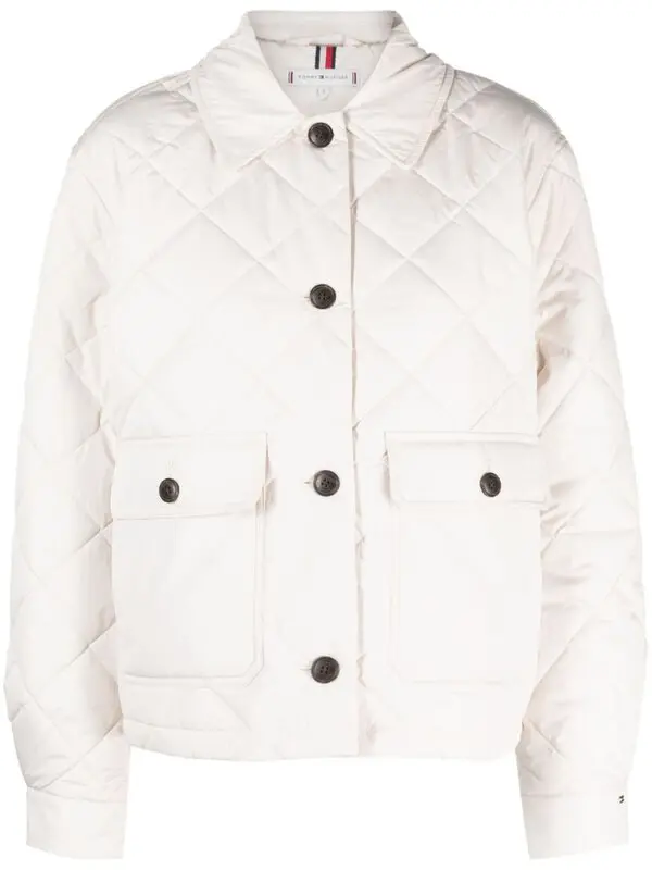 Tommy Hilfiger Padded Diamond-quilted Jacket