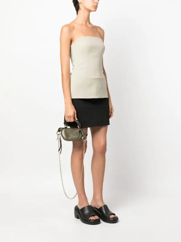 LANCEL Mini Origami Crossbody Bag