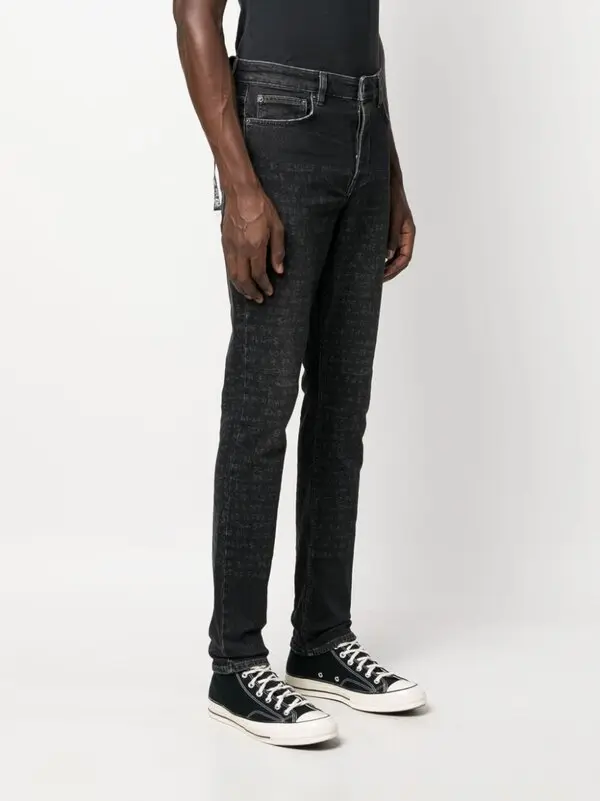 Ksubi Text-print Tapered Jeans