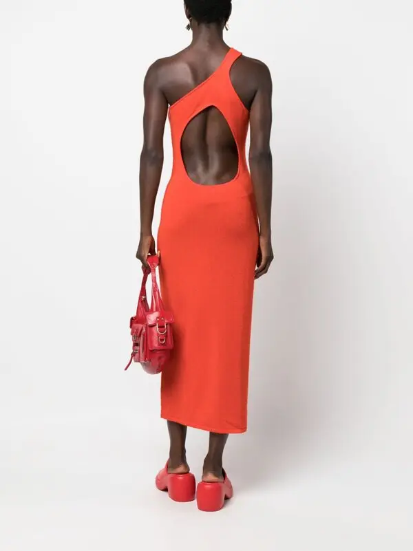 Stine Goya Tiffany Open-back Midi Dress
