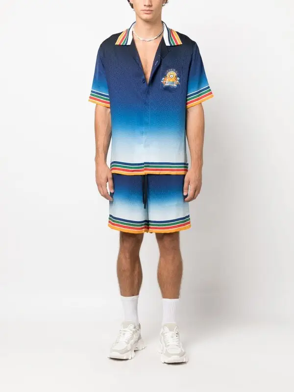 Casablanca For The Peace-print Shirt