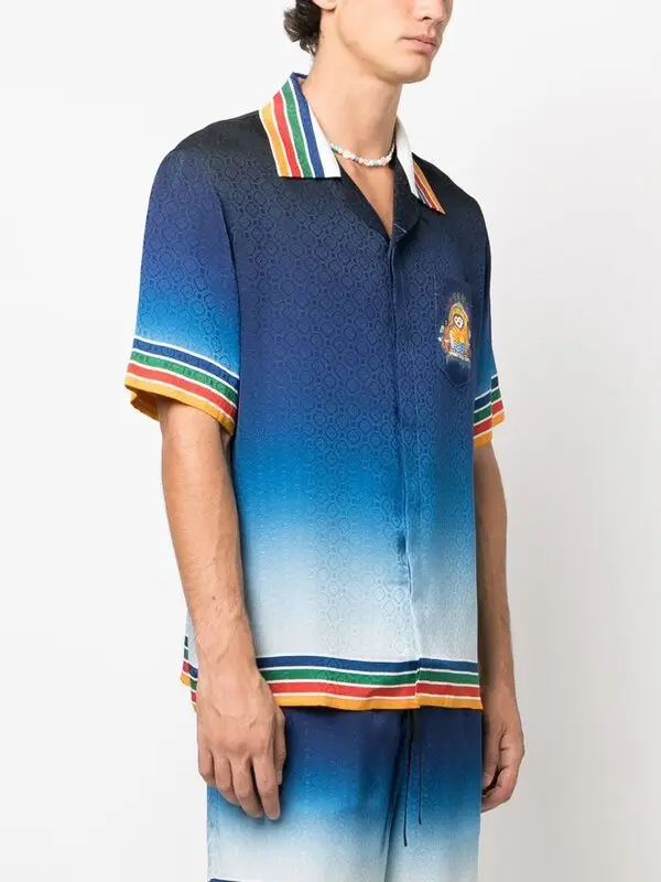 Casablanca For The Peace-print Shirt
