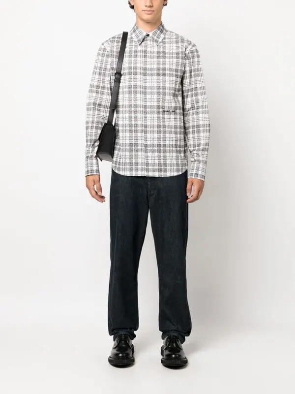 Helmut Lang Logo-print Cotton Shirt