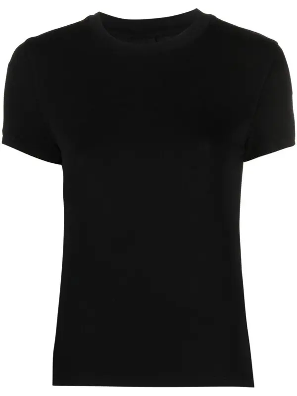 THOM KROM Cap-sleeve T-shirt - Black