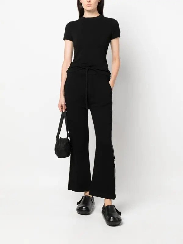THOM KROM Cap-sleeve T-shirt - Black