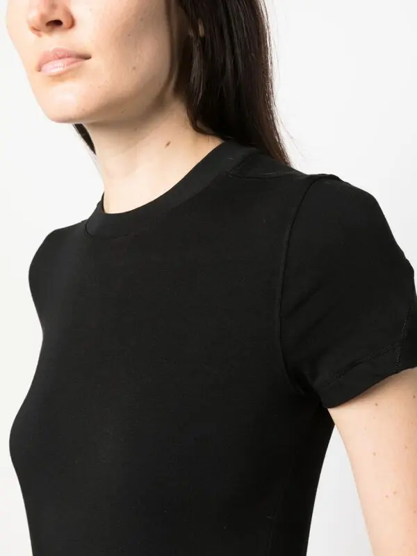 THOM KROM Cap-sleeve T-shirt - Black