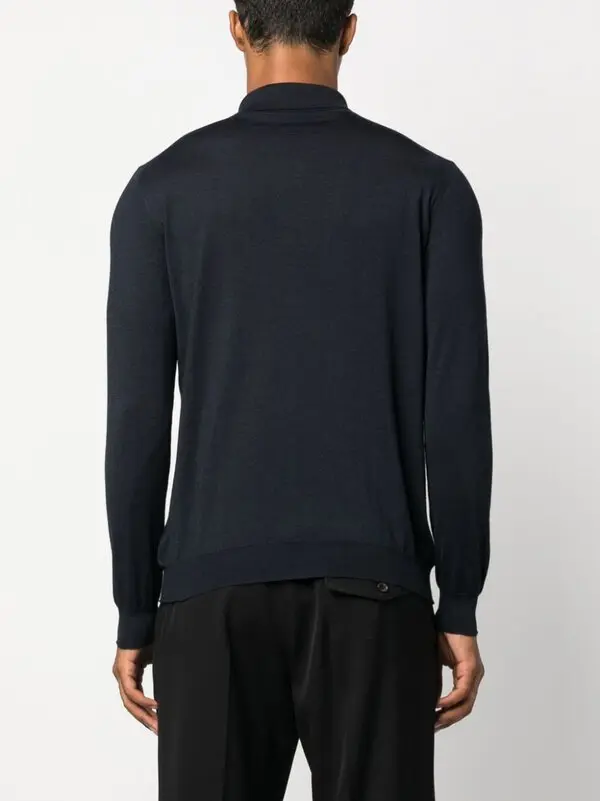 Kiton Long-sleeve Polo Shirt
