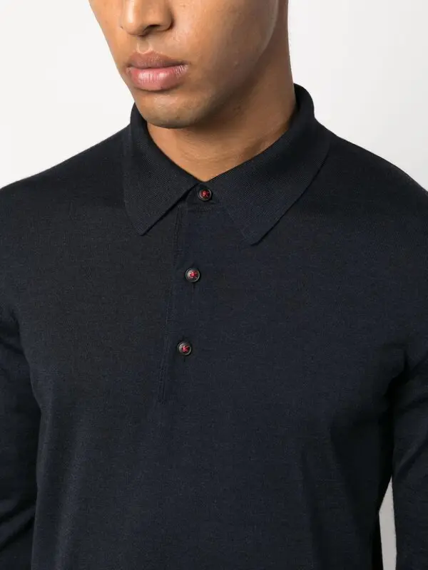 Kiton Long-sleeve Polo Shirt
