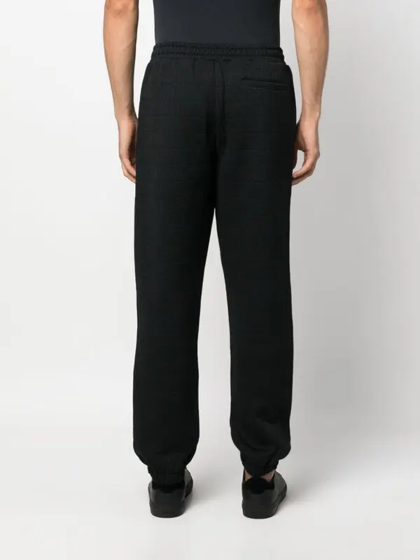 Moschino Logo-pattern Elasticated-waistband Track Pants
